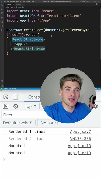 This Is Why React Prints All Console Logs Twice - YouTube