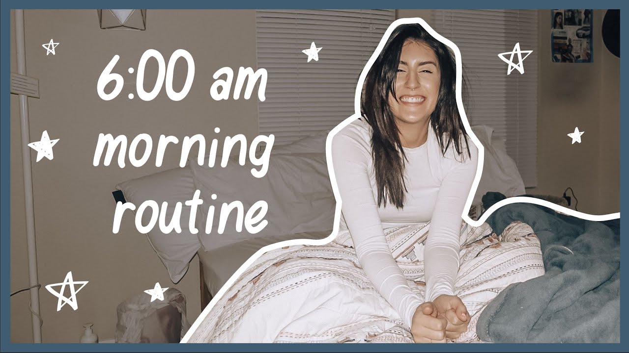 6 am Morning Routine (9-5 Job) - YouTube