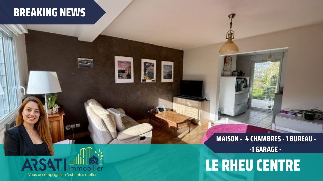 Maison – Le Rheu (35650)- RENNES MÉTROPOLE – 108m² habitable, composée ...