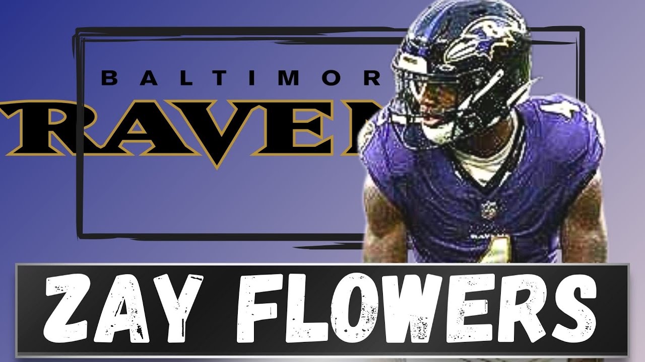Zay Flowers All Targets Week 1 vs The Houston Texans - YouTube