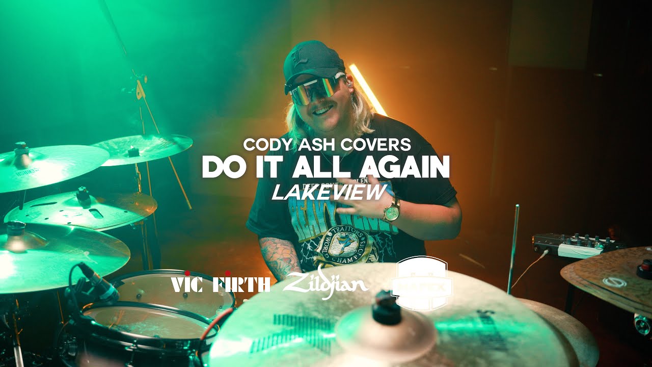 Lakeview - Do It All Again | Cody Ash Drum Cover - YouTube