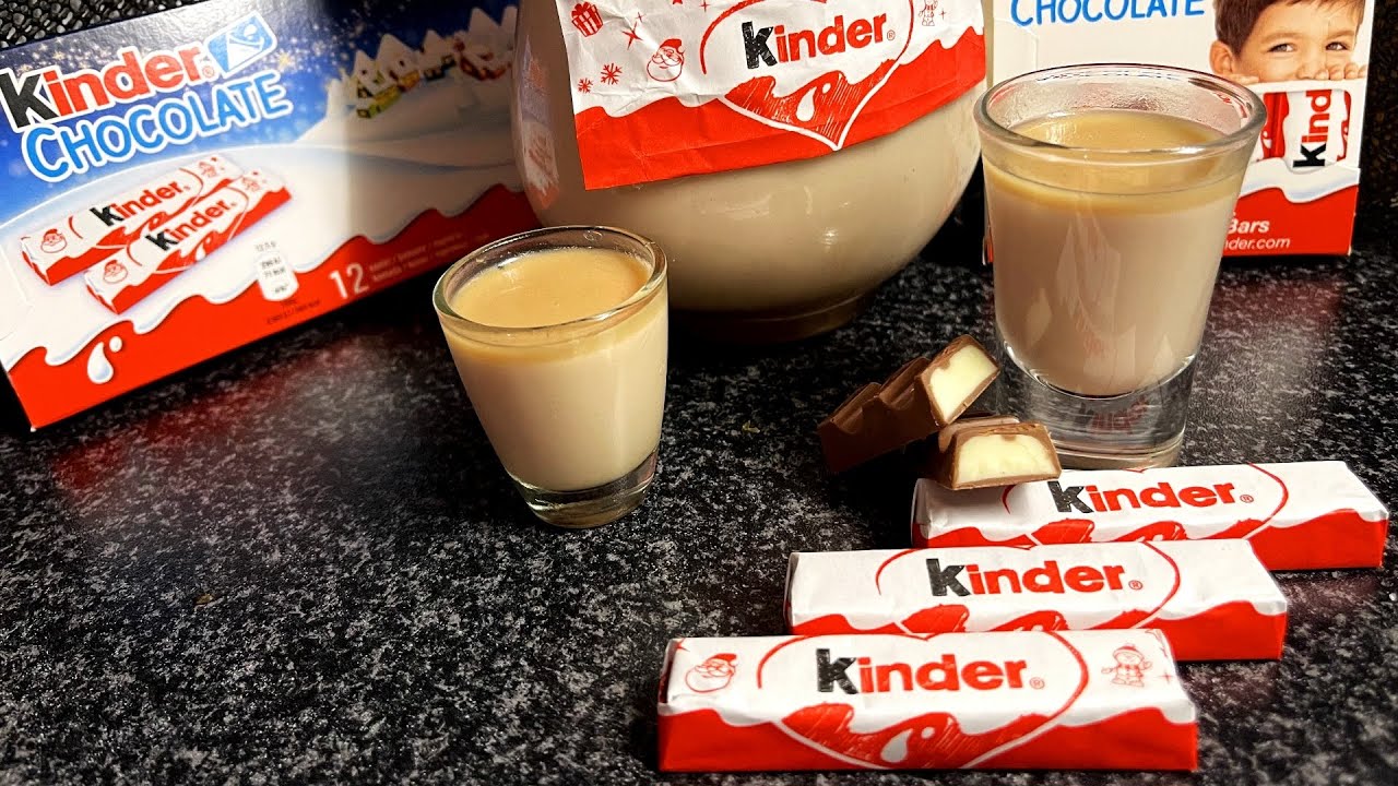 LIKER od Kinder čokolade gotov za 5 minuta | KINDER CHOCOLATE LIQUEUR ...