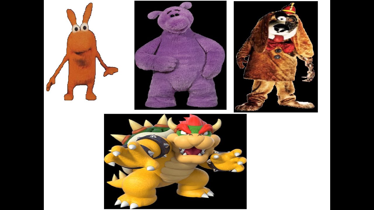 All Boris the Wolf favorite characters sings I'm blue (DA BA DEE) part ...