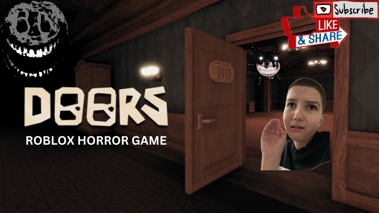 Playing Roblox Doors Horror Game Youtube