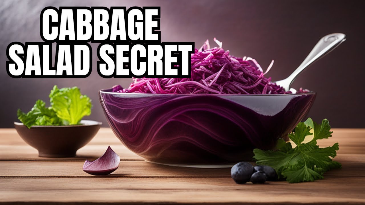 The Incredible Health Benefits of Red Cabbage Salad - YouTube