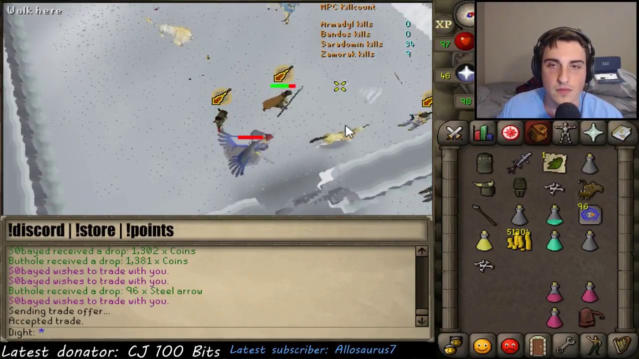 Skiddler Tries Finding Someone To Host | MogTimeOSRS DIES TO KBD - BEST ...