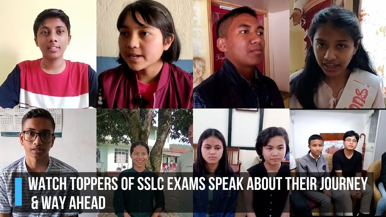 WATCH SSLC toppers speak about their journey & way ahead - YouTube