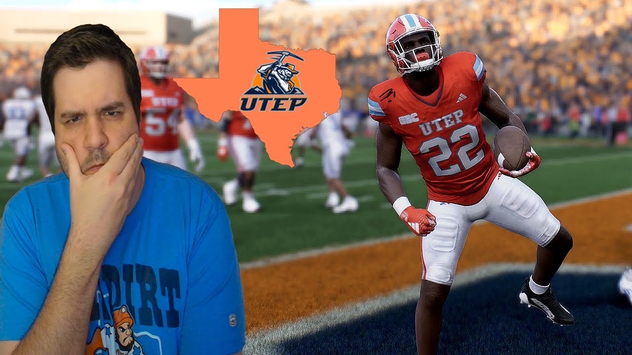 UTEP's QB Has The Game Of His LIFE Against Texas! College Football 25 ...