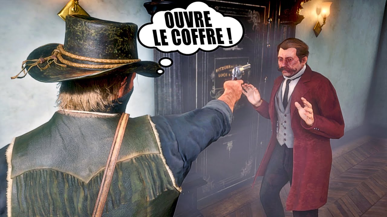 FINI LE COWBOY FRAGILE ! JE SUIS UN BRAQUEUR DE BANQUE ! RED DEAD ...