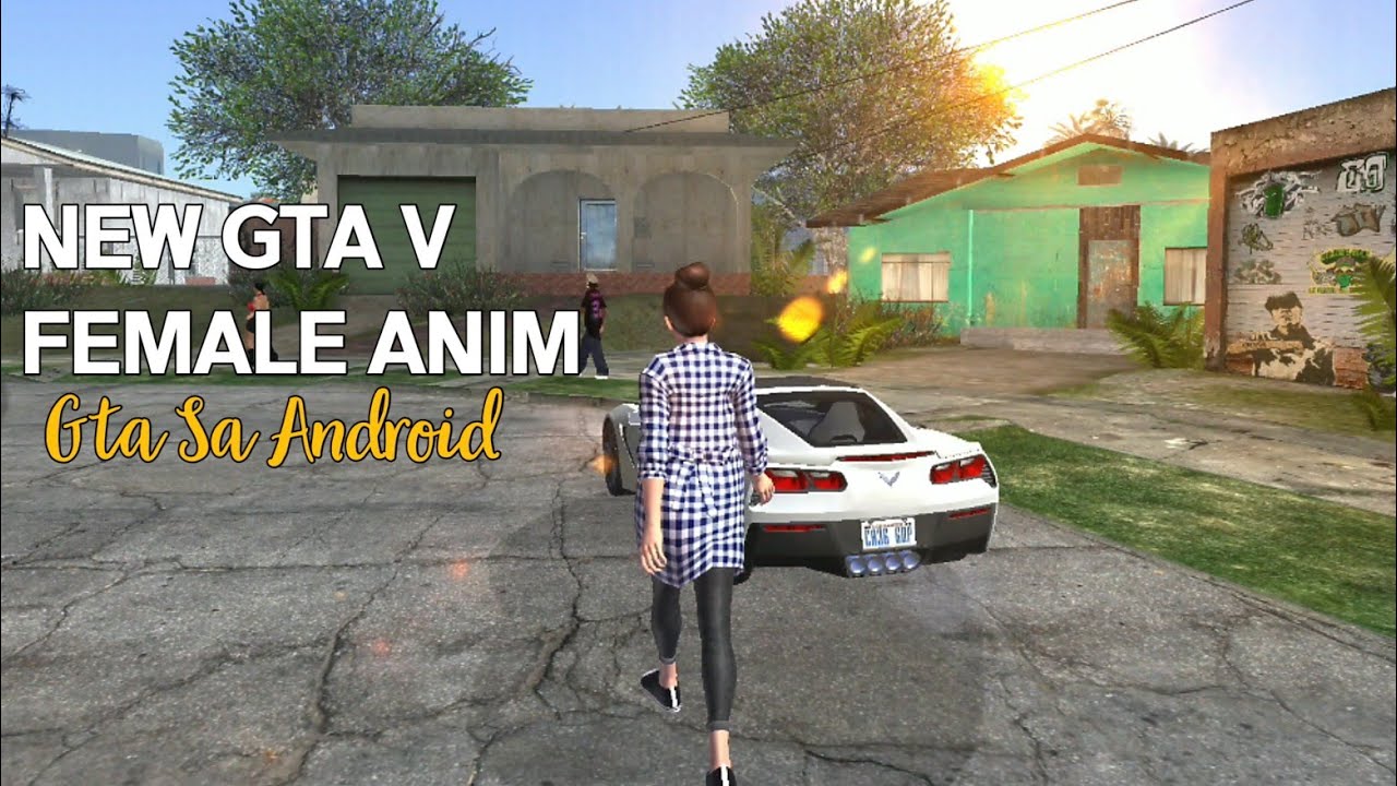 SHARE!! NEW GTA V FEMALE ANIM FOR GTA SA ANDROID - YouTube