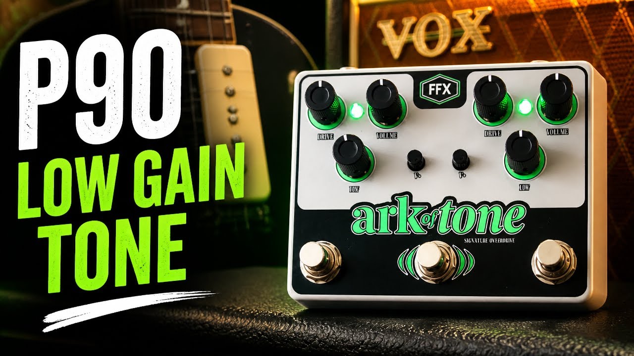 FFX Pedals Ark of Tone: low gain P90 demo - YouTube