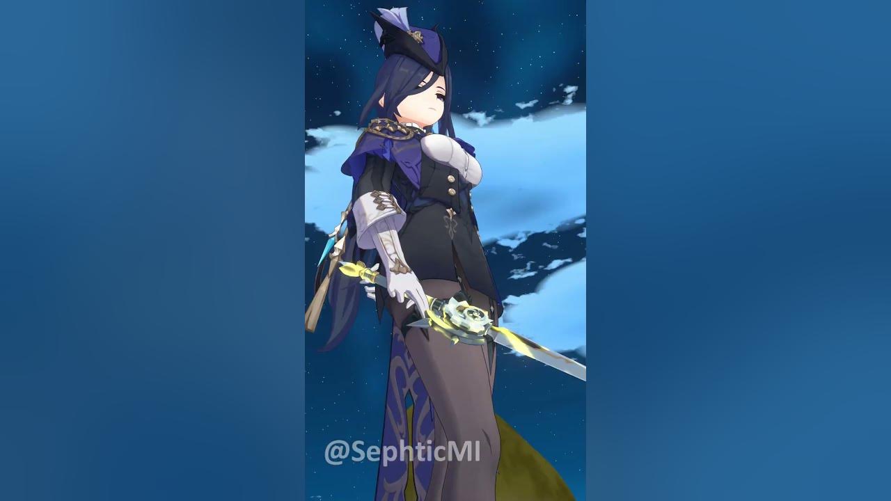 Clorinde Test Animation Genshin Impact Youtube