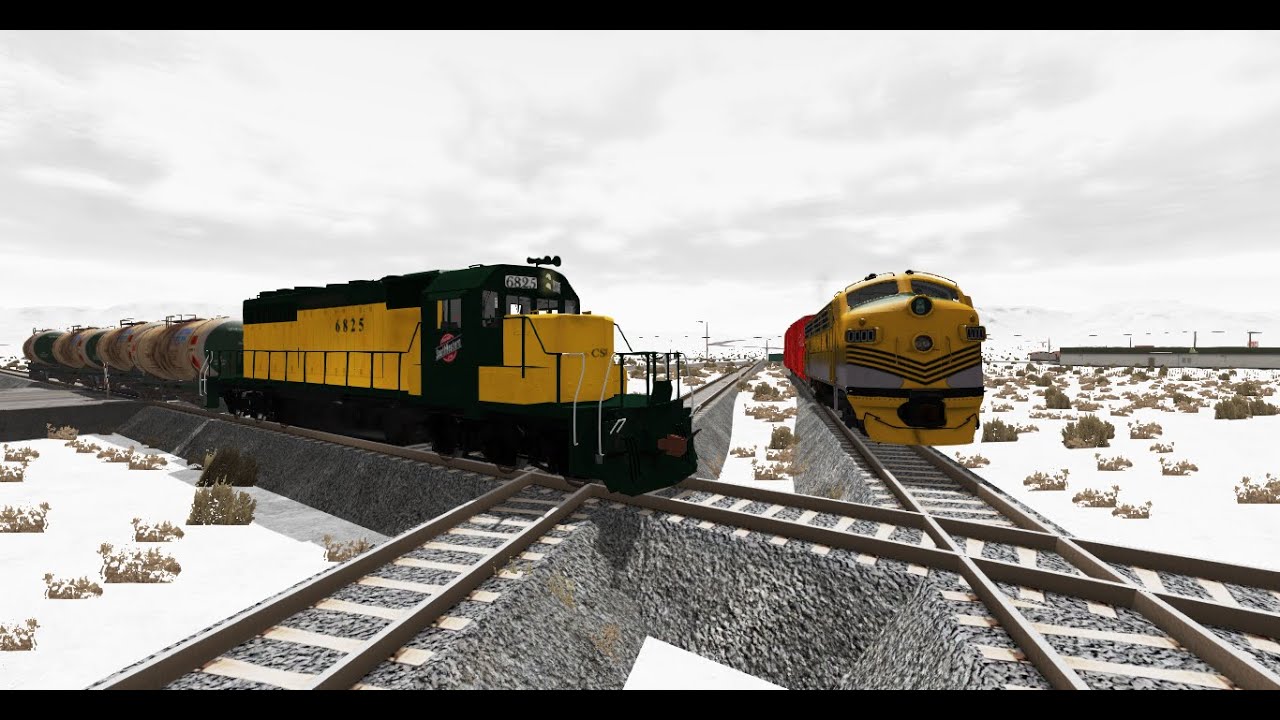 Train Accidents at Diamond Crossings #2 - BeamNG Drive Train | Train ...