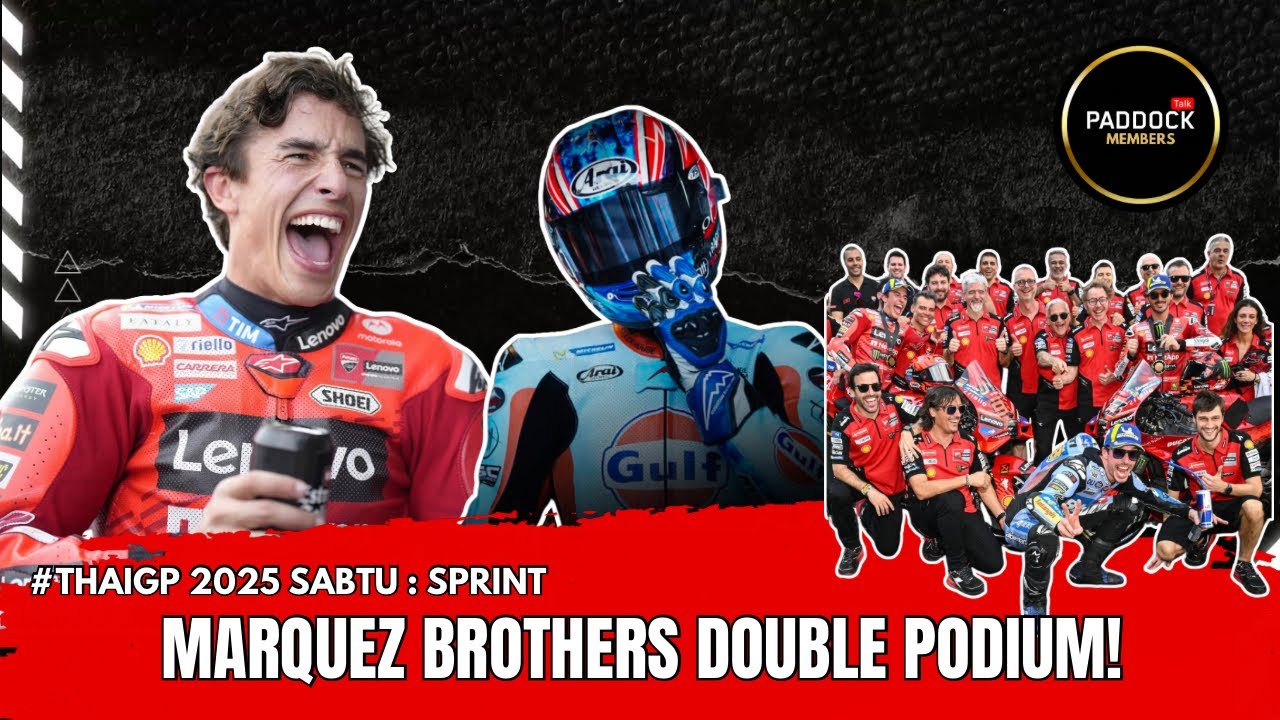 EPS.191 : MARQUEZ BROTHERS DOUBLE PODIUM SPRINT - YouTube