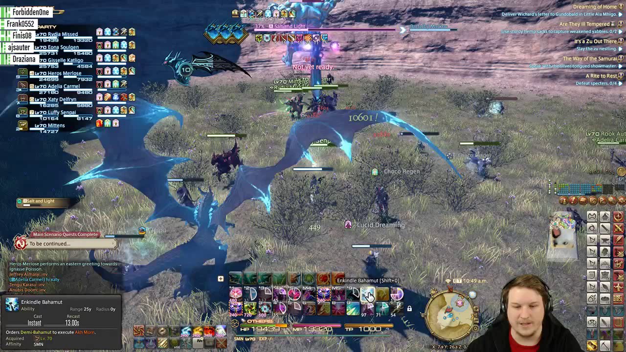 Just an Old Raid Boss as a Hunt [FF14 Stormblood] - YouTube