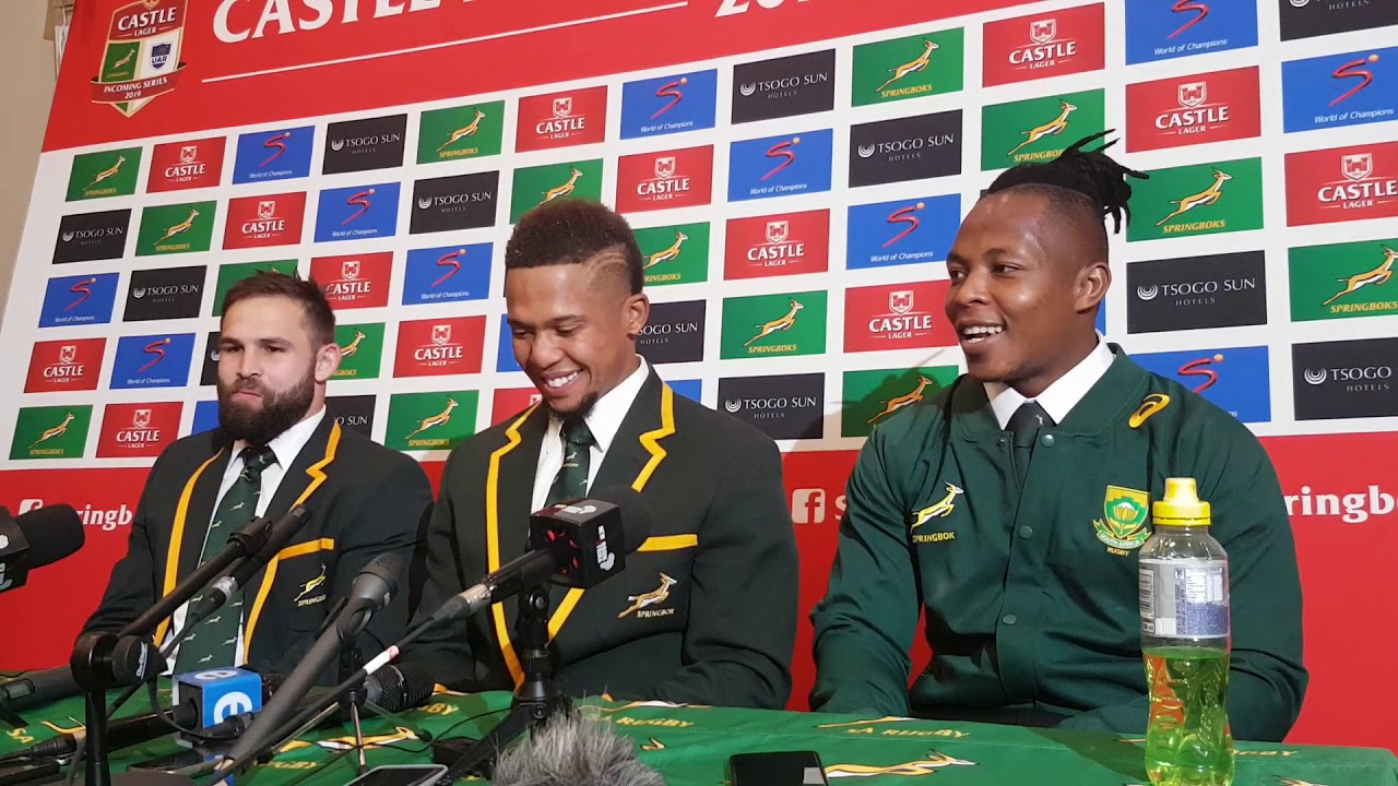 @Springboks: S'bu Nkosi talks about his two tries at Loftus Versfeld ...