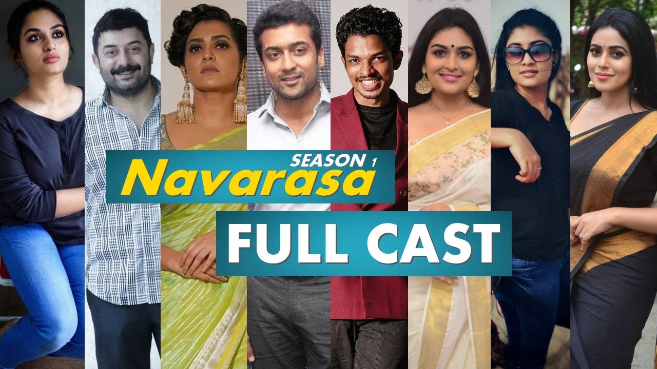Navarasa Series Full Cast Real Life Names & Age | Navarasa Season 1 ...