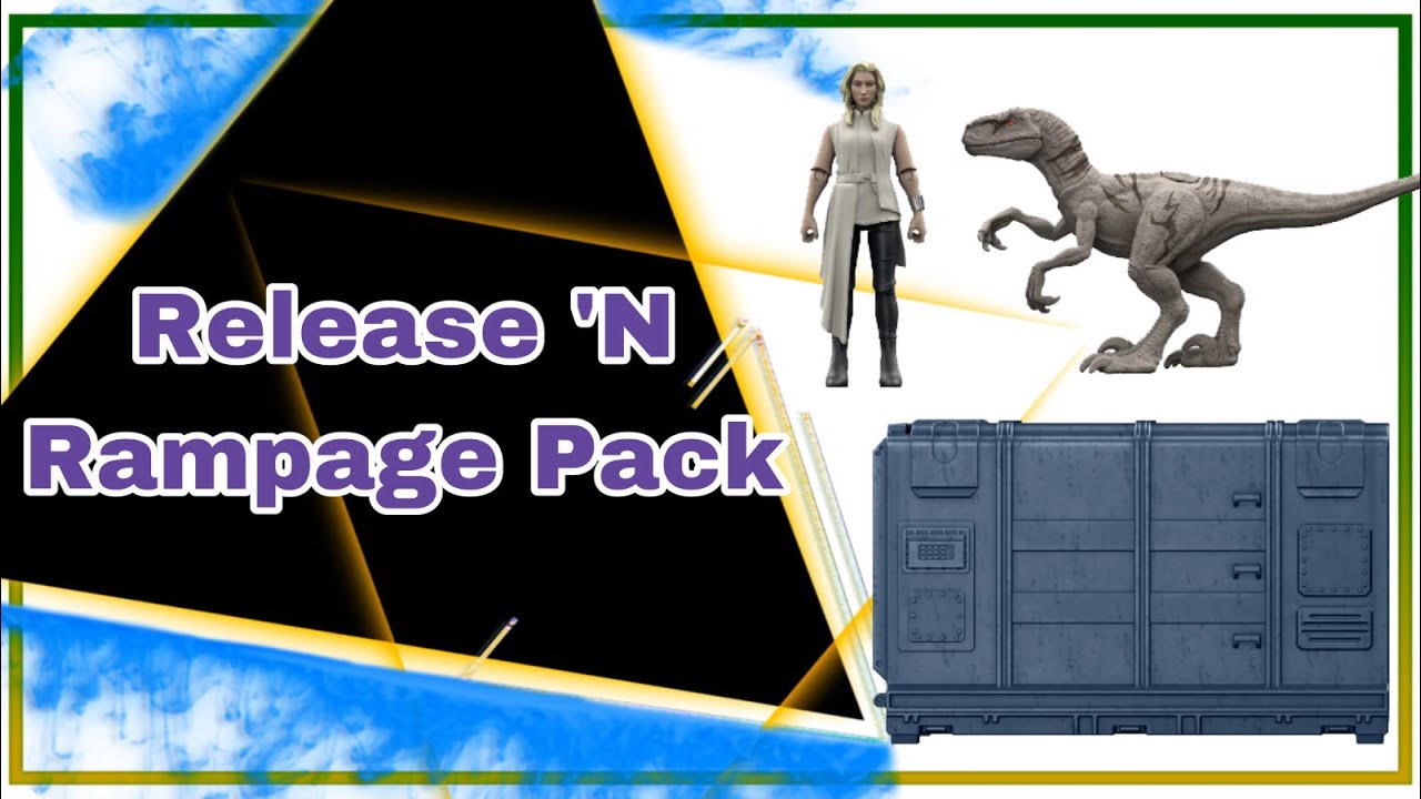 Release 'N Rampage Pack (Mattel) - PT/BR - YouTube