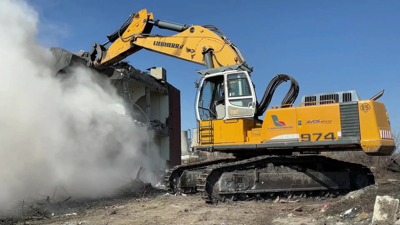 A Compilation Of Demolitions (Part 1) - Mega Machines Movie - YouTube