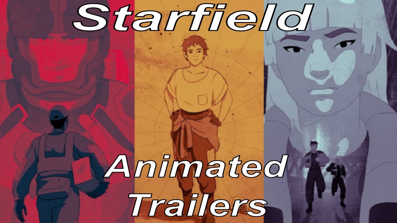 Starfield All Animated Trailers - YouTube