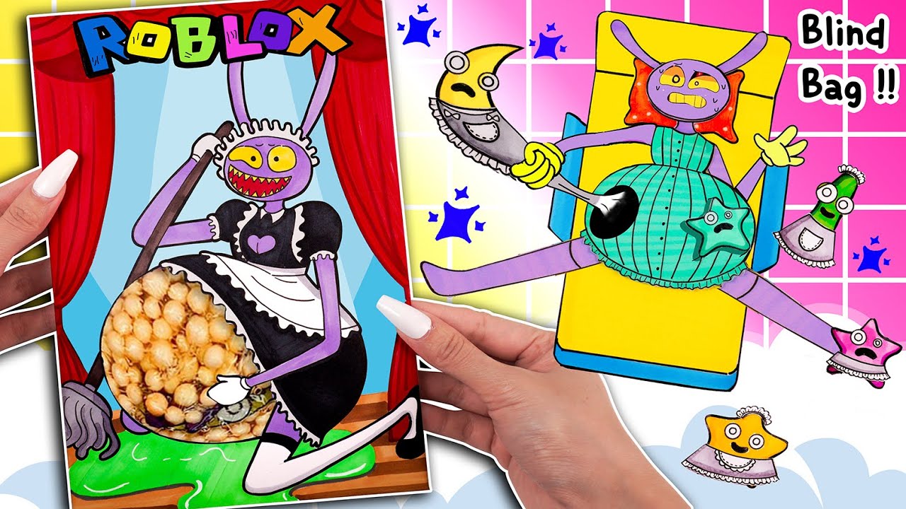 🎪Paper DIY 🎪 Jax maid & Gloink Love Story Get Abstracted? | Jax maid ...