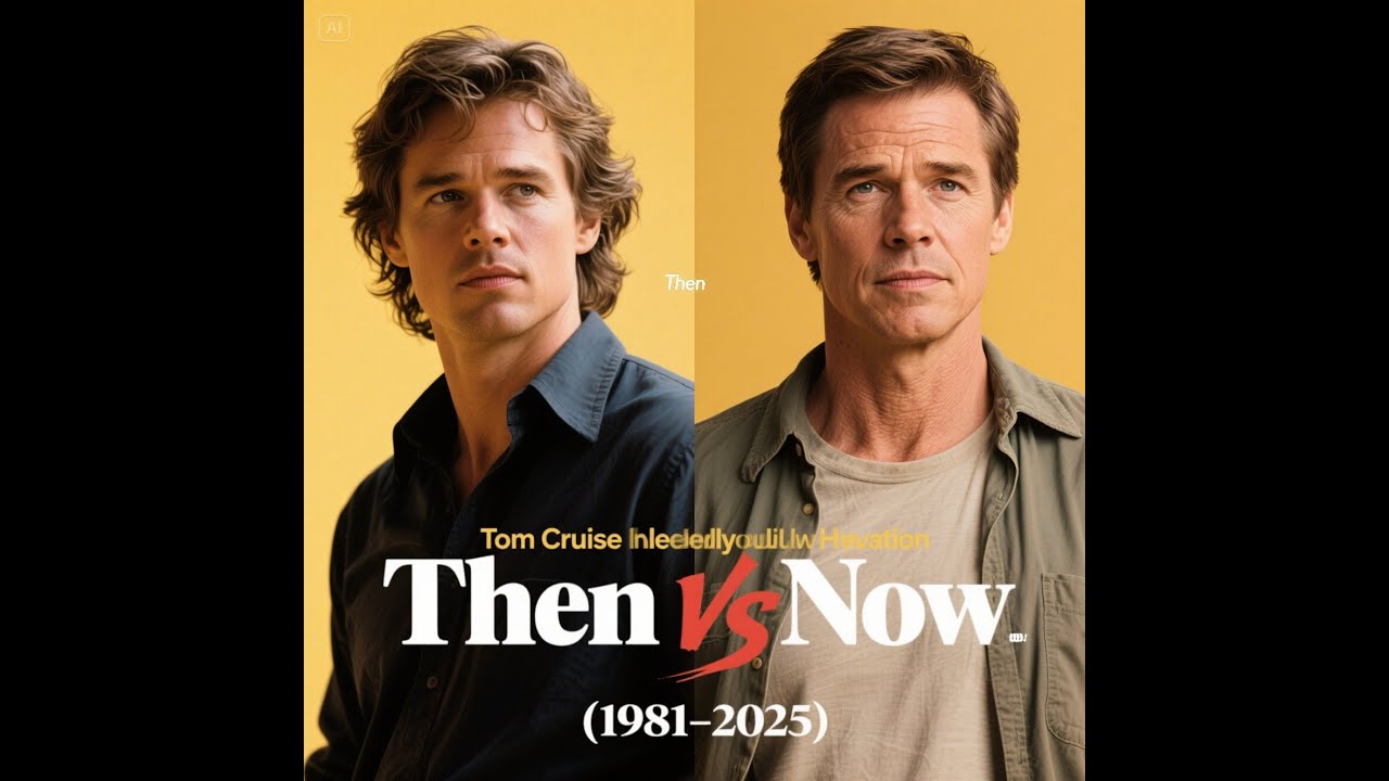 Tom Cruise Then vs Now (1981–2025) | Unbelievable Hollywood Evolution ...