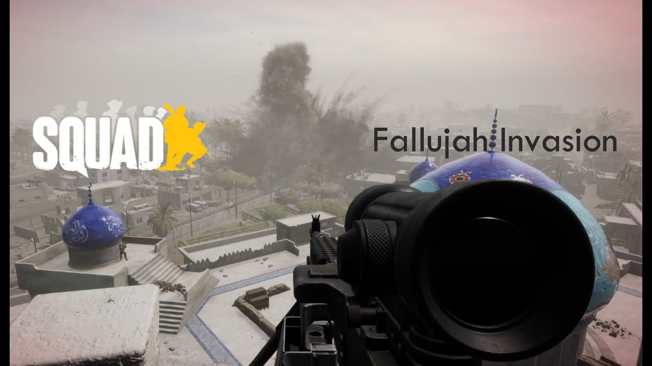 SQUAD Gameplay | Fallujah Invasion | 50v50 - YouTube