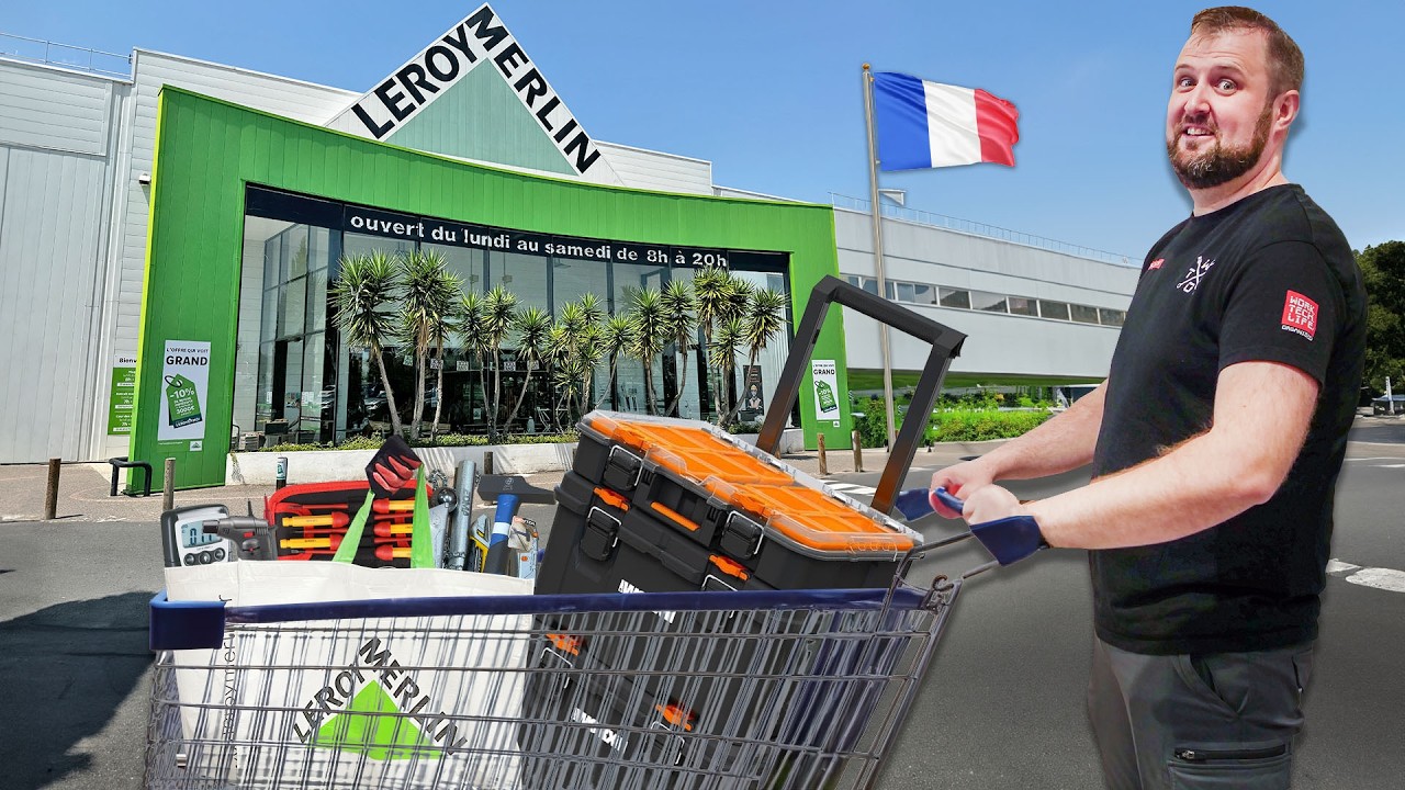 I Found the Weirdest French Tools at Leroy Merlin AKA France's BIGGEST ...