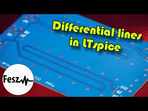 LTspice tutorial - Differential transmission lines - YouTube