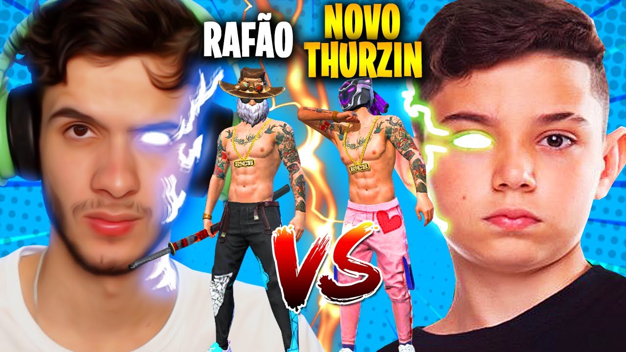 FUI X1 COM O NOVO THURZIN DO FREE FIRE! - YouTube