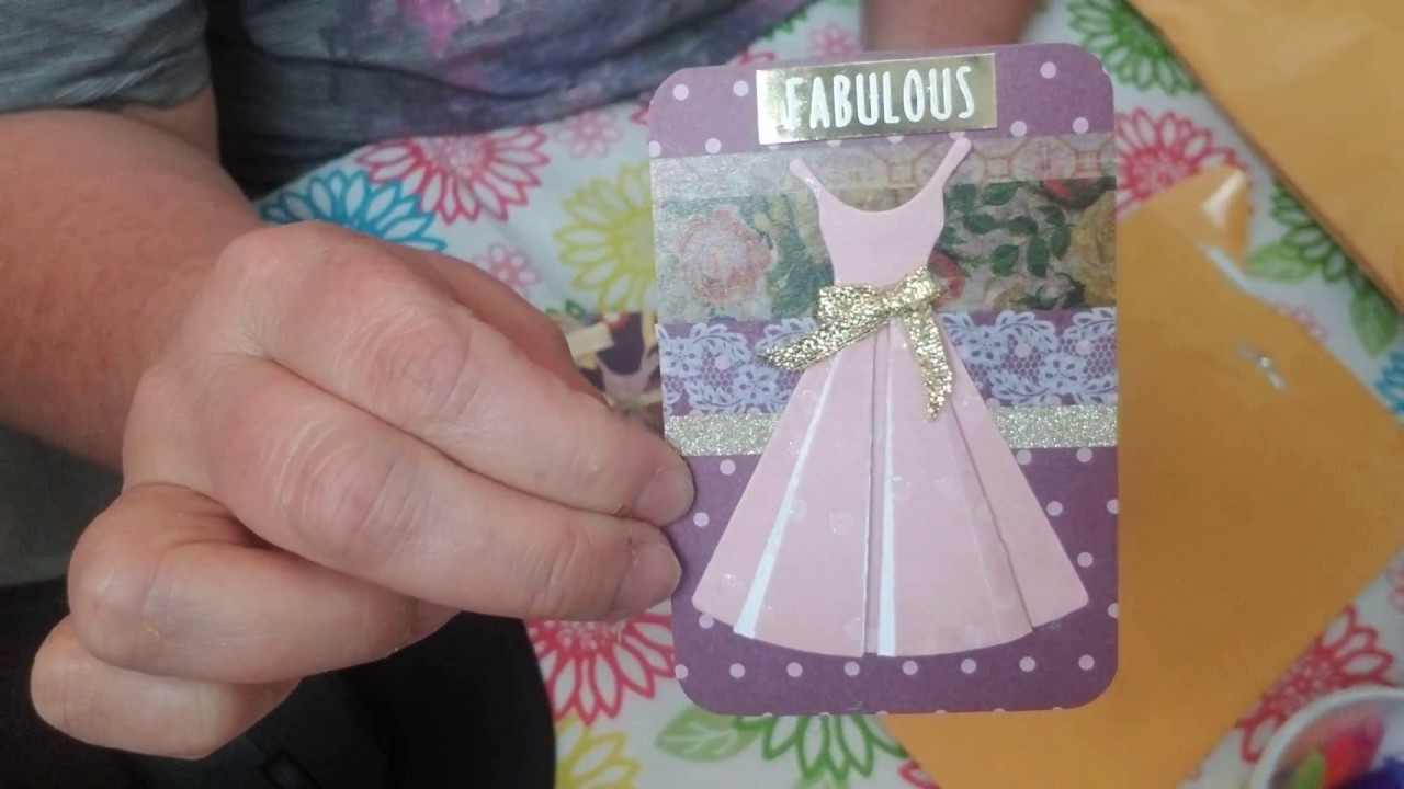Spring swap ATC card share. - YouTube