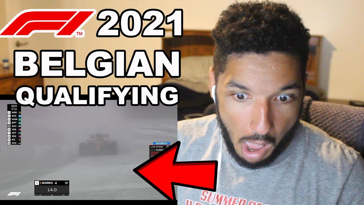 LANDO CRASH! American FIRST REACTION to F1 2021 BELGIAN GRAND PRIX ...