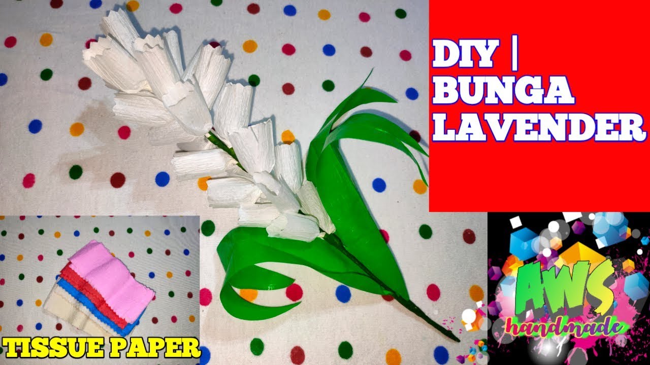 Cara Membuat Bunga Dari Tisu | Diy Bunga Dari Tisu | Ide Kreatif Dari ...