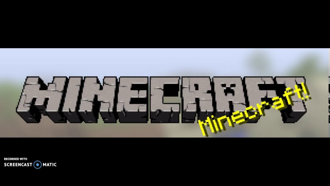 MINECRAFT (AD) (SCHOOL MADE) - YouTube