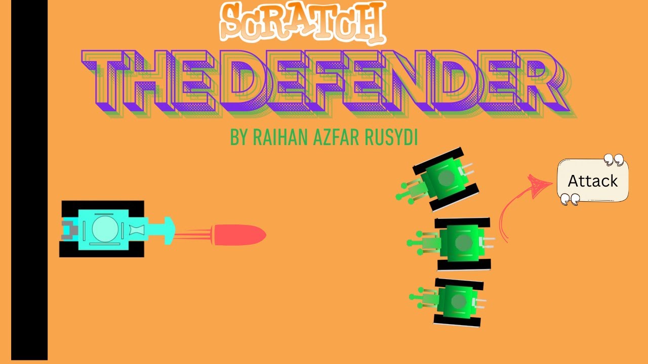 Tutorial The Defender In Scratch - YouTube