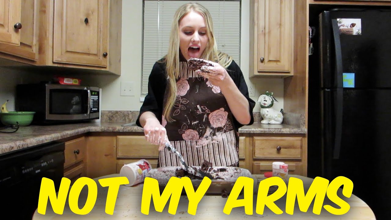 NOT MY ARMS CHALLENGE | COOKING EDITION!! - YouTube