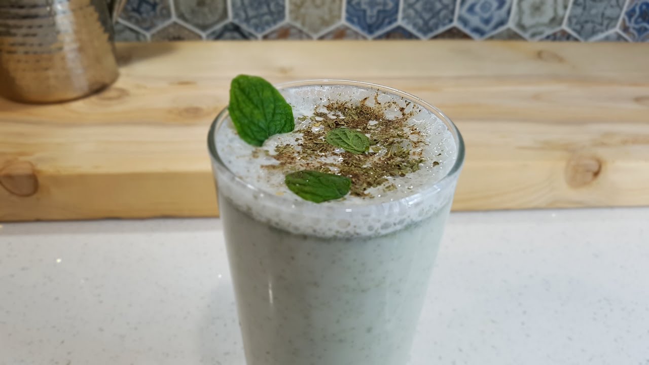 Delicious Persian Doogh! Refreshing Persian Yogurt Drink - YouTube
