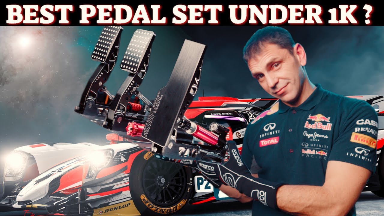 The Best Sim Pedals under 1k $ ? Simagic P2000 - YouTube