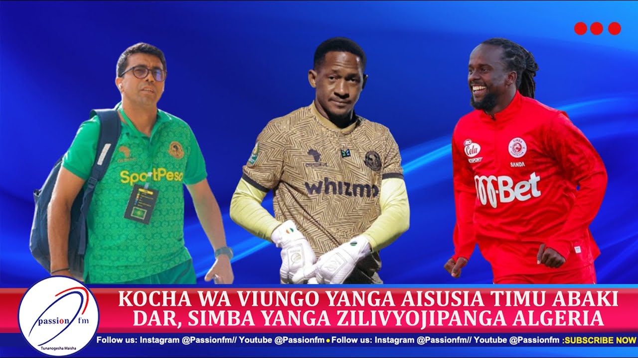 🔴#LIVE: KOCHA WA VIUNGO YANGA AISUSIA TIMU ABAKI DAR, SIMBA NA YANGA ...
