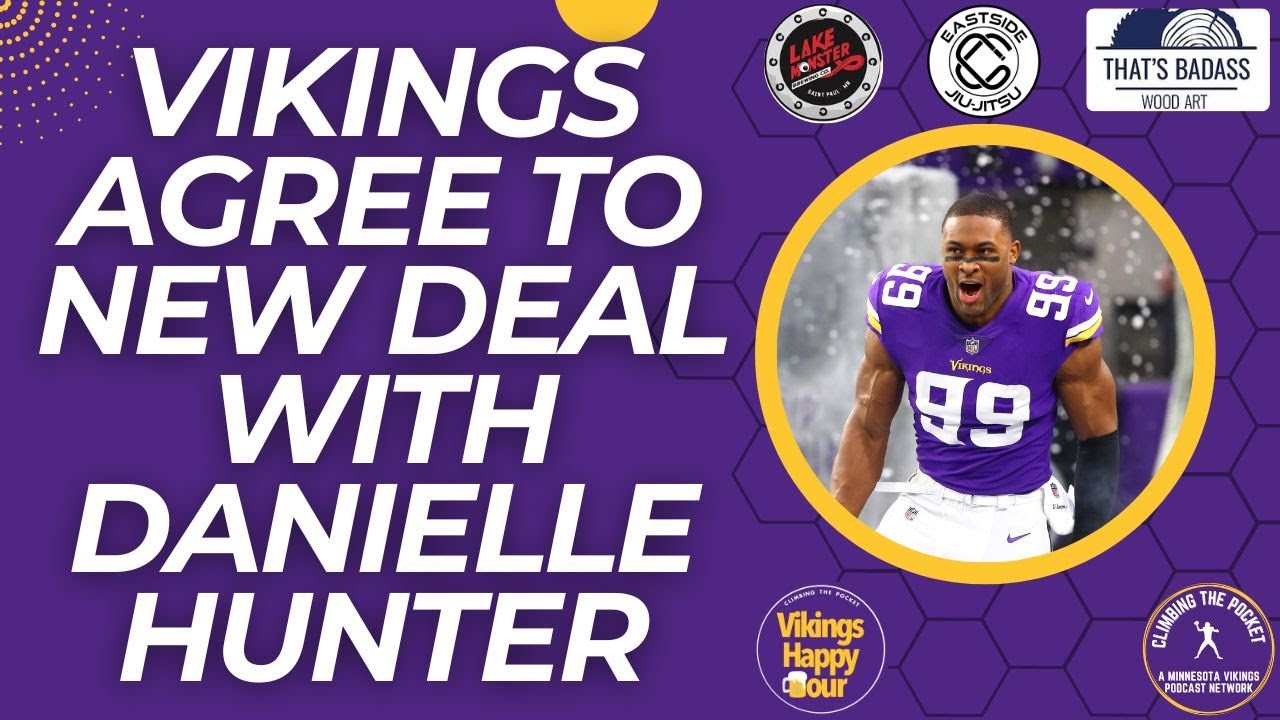 Minnesota Vikings and Danielle Hunter Agree to New Deal - YouTube Minnesota Vikings and Danielle Hunter Agree to New Deal - YouTube