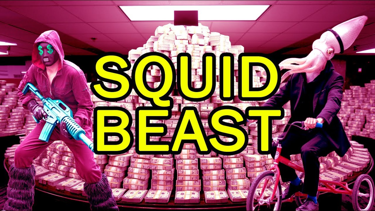 Squid Beast Parody of Squid Game & Beast Games - YouTube