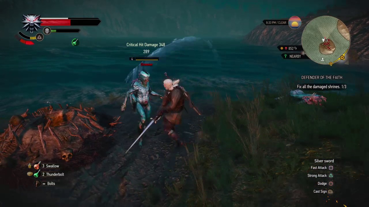 The Witcher 3: Wild Hunt_drowner nest - YouTube