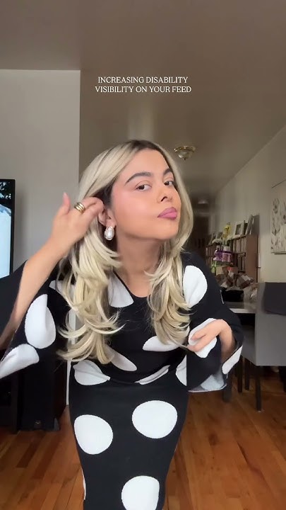 Subscribe 🖤🤍🖤🤍 I love polkadots!!!! #disability #fashion - YouTube