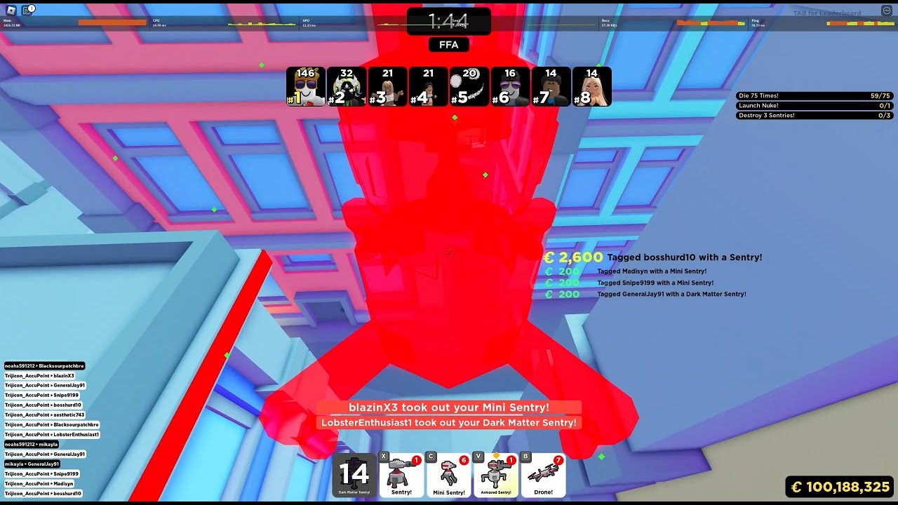 Roblox - Big Paintball - 207 tags in the City (Jul 6, 2023) - YouTube
