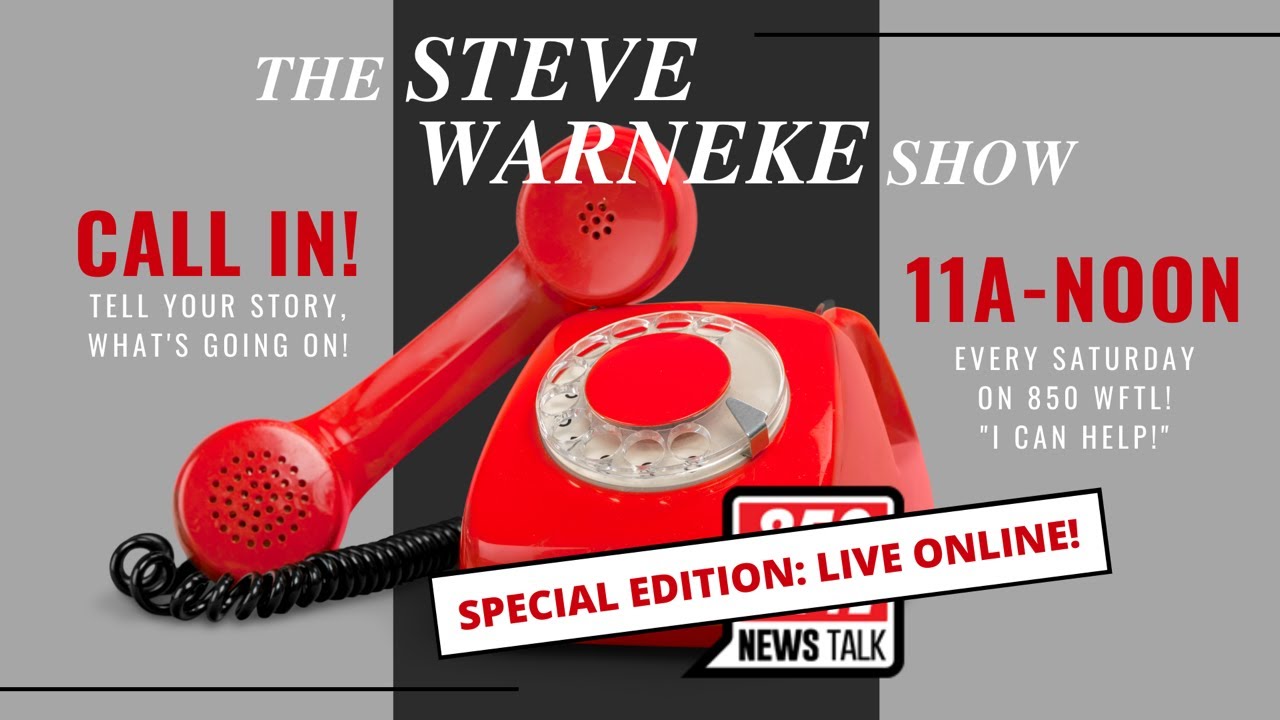The Steve Warneke Show SPECIAL EDITION: LIVE ONLINE! - YouTube