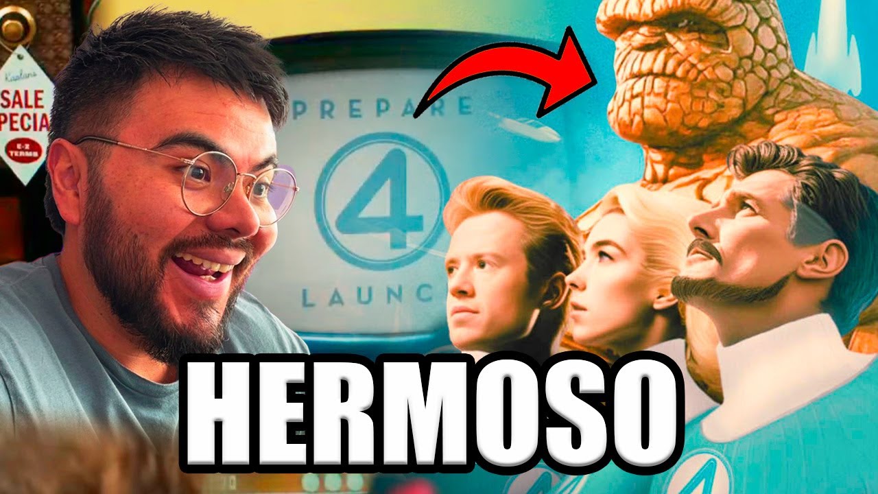 FANTASTIC FOUR TRAILER 4️⃣💥 REACCION OPINION - YouTube