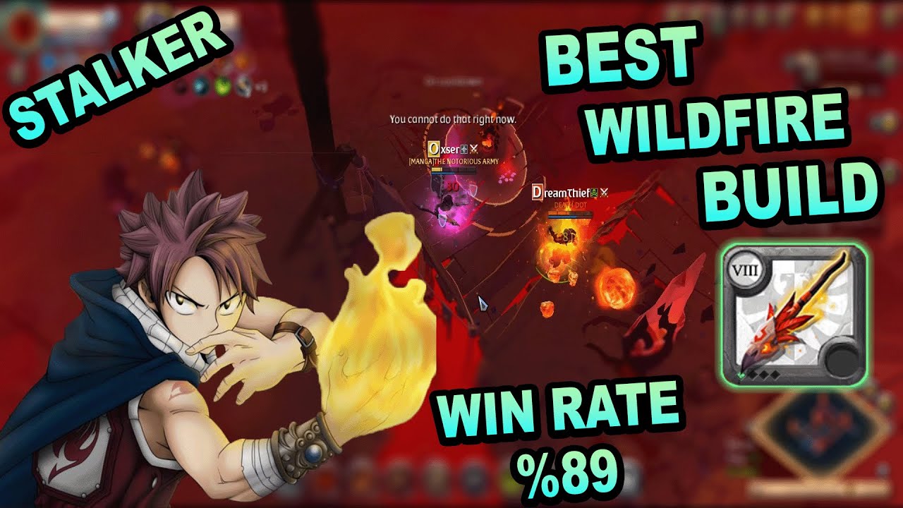 BEST FIRE BUILD !!!! %89 WIN RATE WILD FIRE ( Albion Online ) - YouTube