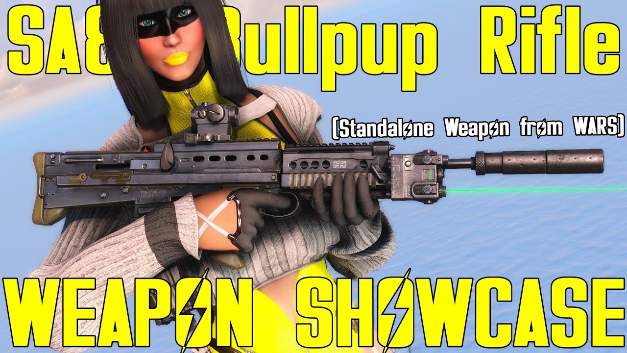Fallout 4: SA80 Bullpup Rifle (Standalone Weapon from WARS) - Weapon ...