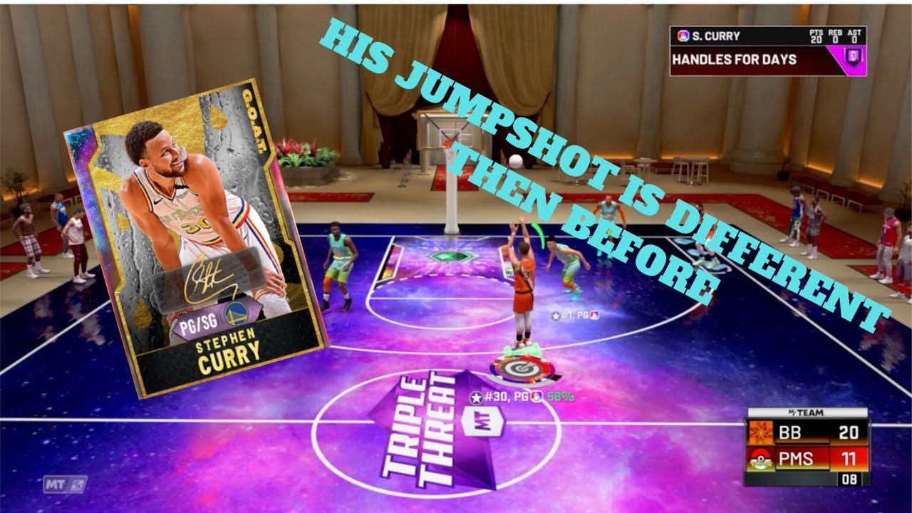 G.O.A.T. STEPHEN CURRY GAMEPLAY (NBA 2K20 MYTEAM )THIS HAVE TO BE THE ...