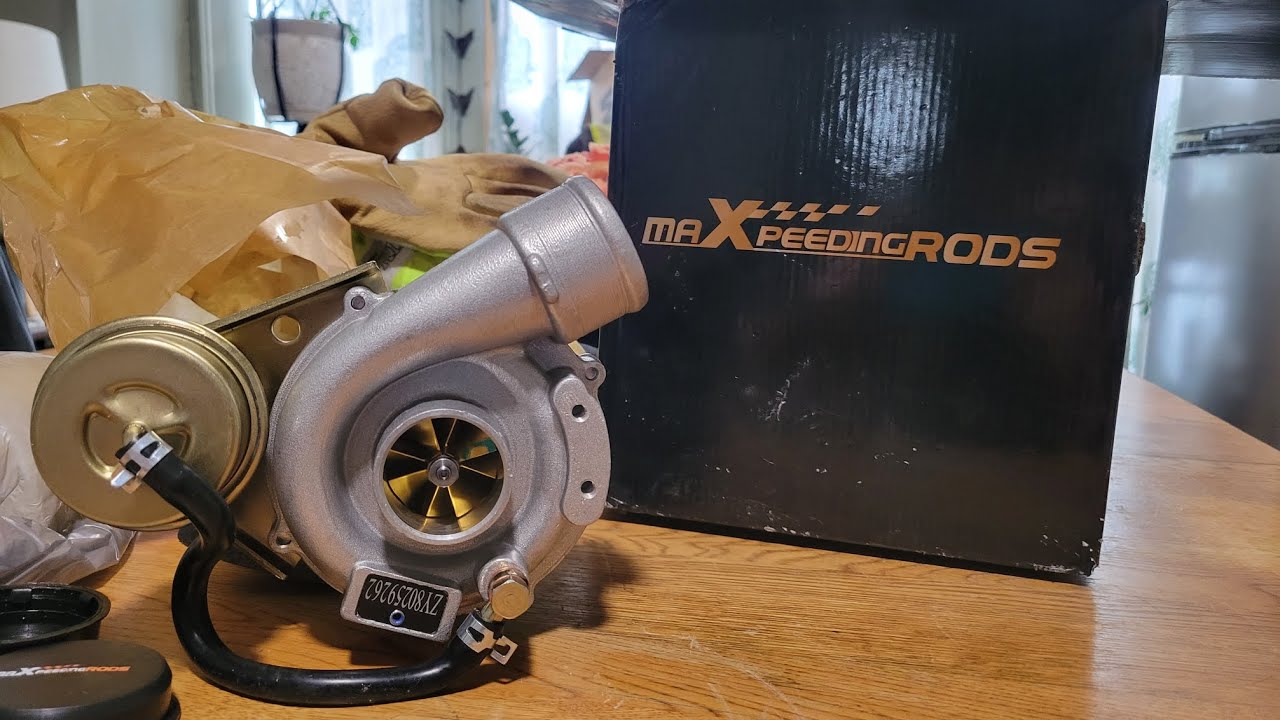 MaXpeedingrods k04-015 street performance turbo unboxing - YouTube
